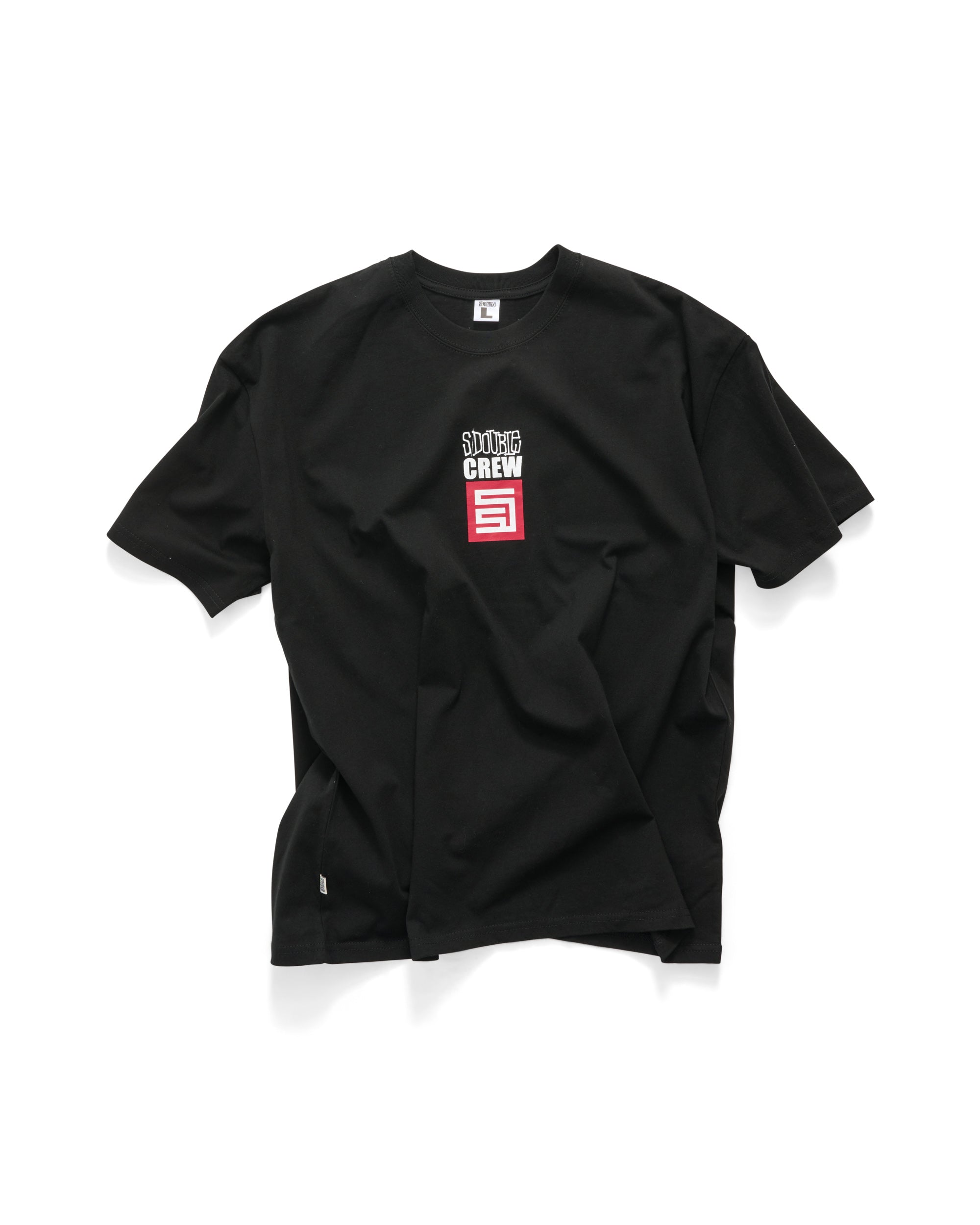 Crew SS Tee | Black | S-Double AU – S/Double