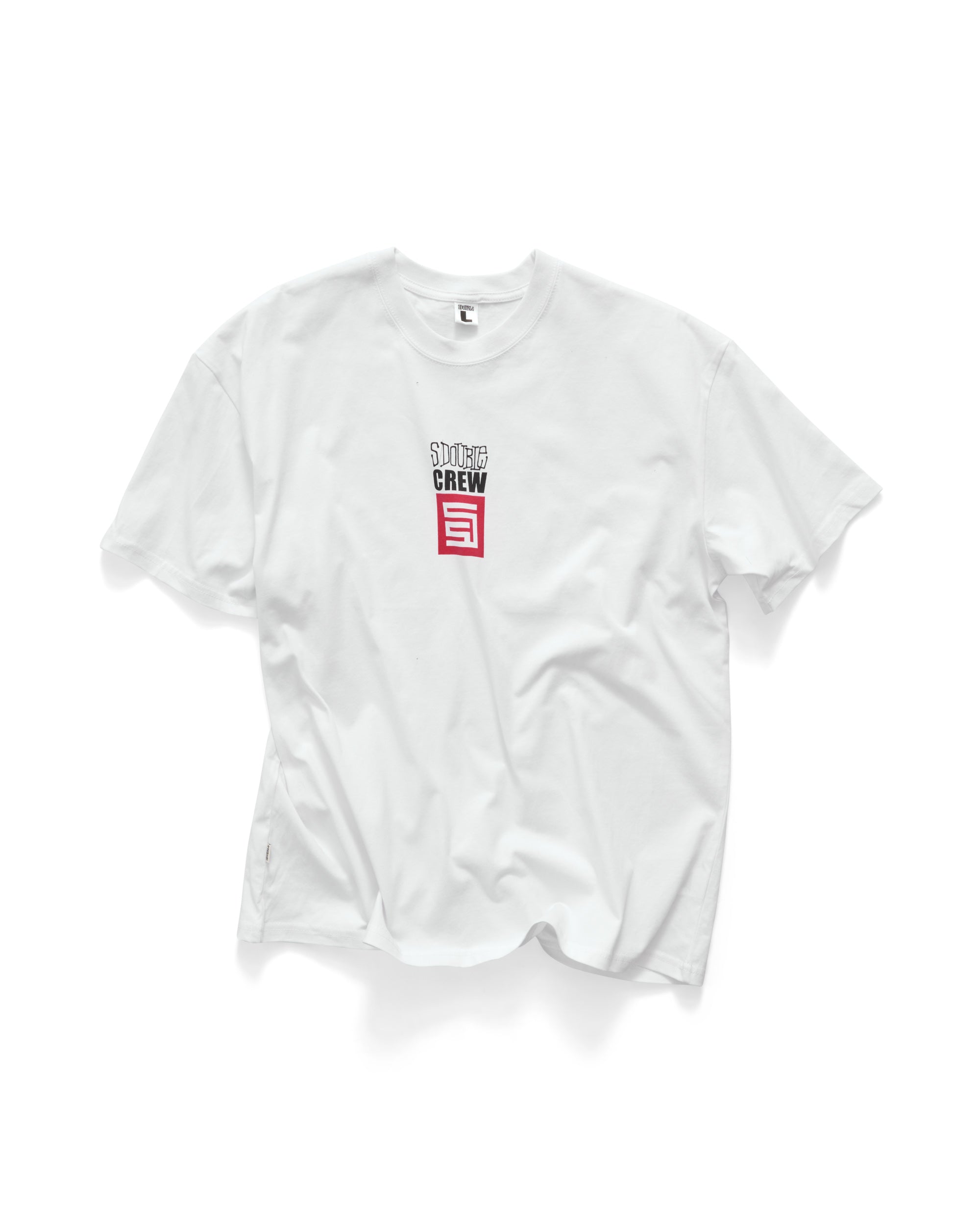 Crew SS Tee | White | S-Double AU – S/Double