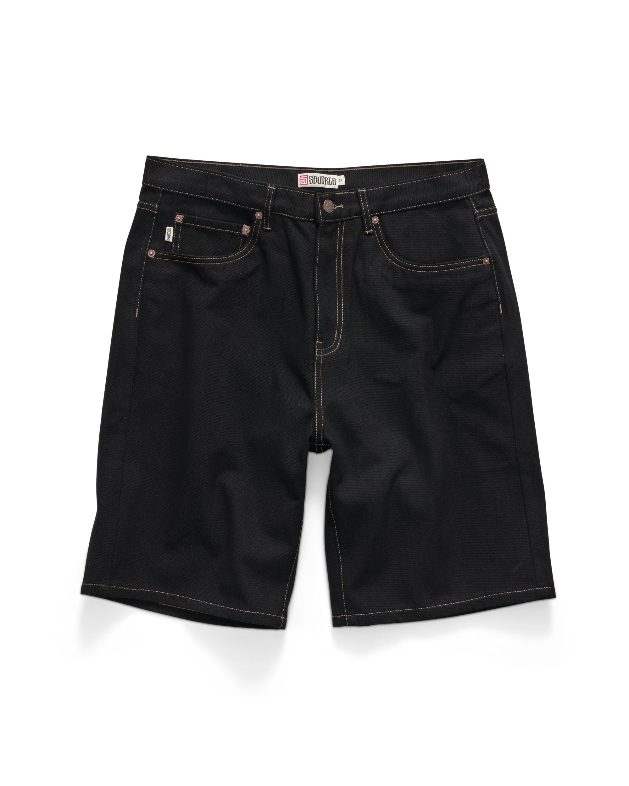 Denim Standard Short | Raw Black | S/DOUBLE AU