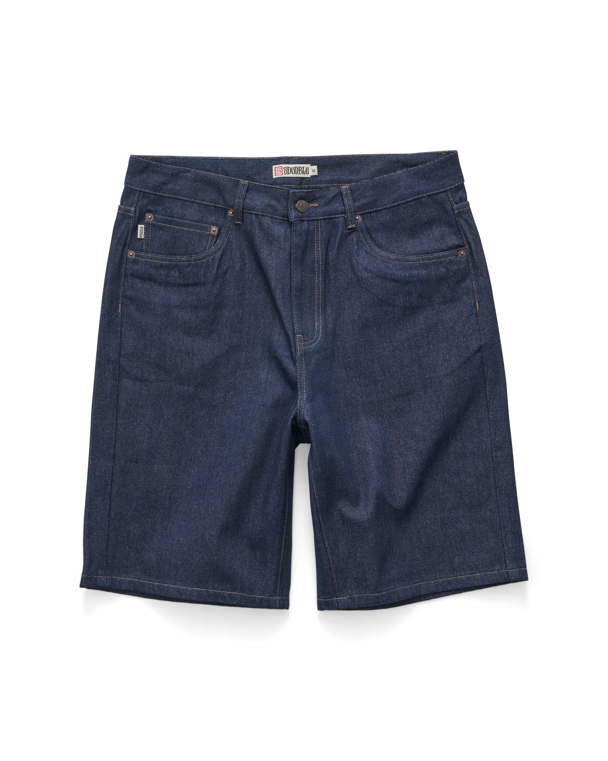 Denim Standard Short | Raw Indigo | S/DOUBLE AU